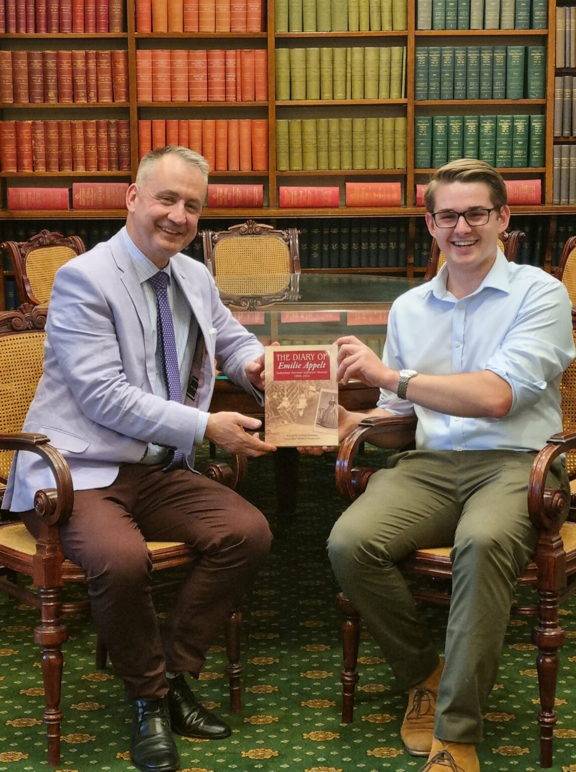 Appelt Diary at Parliament House, Adelaide – The Diary of Emilie Appelt